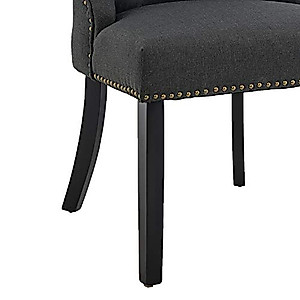 Aaron Living Dining Chairs Dining Room Chairs Kitchen Chairs for Living Room Side Chair for Restaurant Home Kitchen Living Room(Set of 2,Charcoal)
