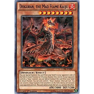 Yu-Gi-Oh! - Dogoran, the Mad Flame Kaiju (CORE-EN087) - Clash of Rebellions - 1st Edition - Rare by Yu-Gi-Oh!