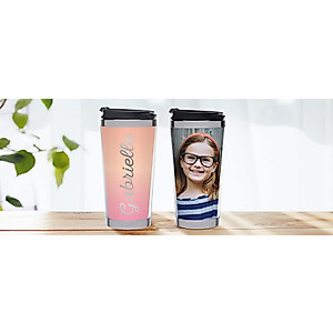 Thermo-Temp Photo Stainless Steel Travel Tumbler - Create Your Own