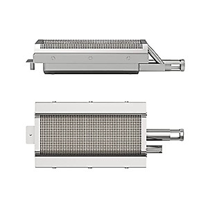 Blackhoso Upgrade Infrared Searing Burner for Blaze, Stainless Steel Ceramic Left Side Burner of Blaze Gas Grills -15,000 BTU