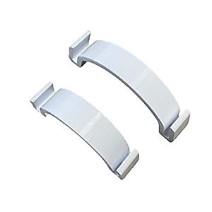 KTD Hat Shaper/Hat Curving Band/Bill Bender/Brim Bender Hat Bender Brim Bender Forming Tool for Perfect Curve Shaper Era Fitted Hat Made in USA - Two (2) Sizes for Custom Adjustable fit White