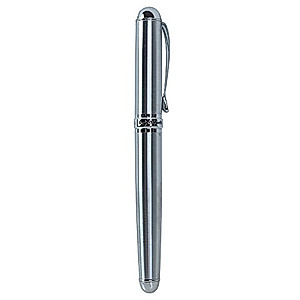 Gullor Advanced Full Silvery Mat Fountain Pen Jinhao X750 Broad 18kgp Best Metal Pen
