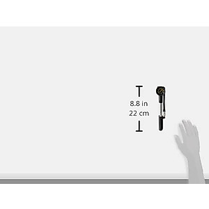 Topeak 360 PSI/24.8 Bar Pocket Shock DXG With Dial Gauge , Black/Silver