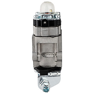 Huztl 300486 Carburetor fits Earthquake E43 E43CE E43WC Auger MC43 MC43E Tiller Cultivator MD43 WE43 WE43E Powermate PEA438 PCV43 Southland SCV43 Eskimo M43 43CC Engine