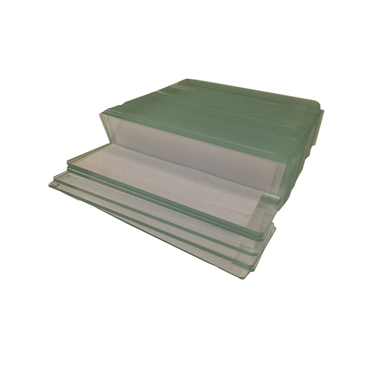 American Labs BS-144P-200S-22-A 144 Blank Microscope Slides and 200 Cover Glass Pre Cleaned - 2 Packs Ground Edges