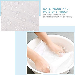 PetsHome Garment Bags, Garment Clothes Covers, 24'' x 40''(Pack of 5) Breathable Clear Garment Full Zipper Bags for Dress Suit Clothes