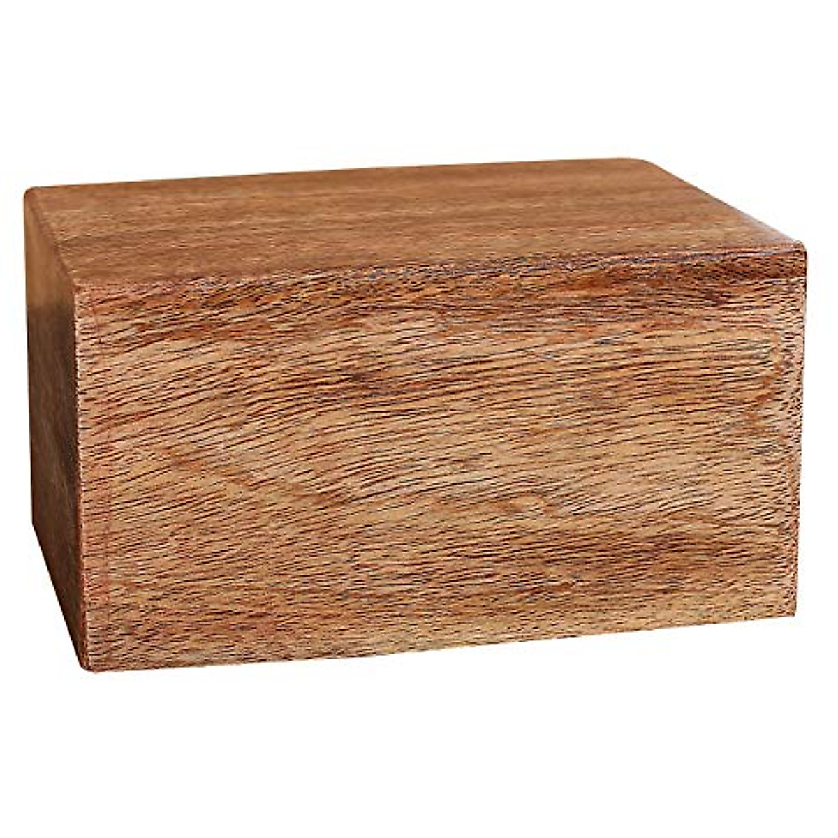 Wood Human Funeral Cremation Urn for Human Ashes Urn X Large Size Natural Plain - Honor Your Beloved One,Wooden Urns Hand-Crafted, Wood Memorial Pet Urns for Dogs