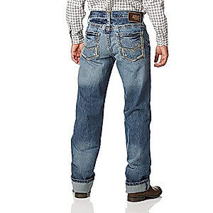 Ariat Men M5 Slim Stackable Straight Leg Jean, Gambler, 33W x 32L
