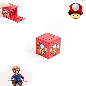doepeBAE Games Storage Case Compatible for Nintendo Switch - Video Game Card Holde Protective Storage System Game Card Organizer Travel Container Box Hard Shell with 16 Game Card Slots (L Red 16)
