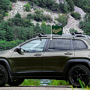 Rico Industries NFL Dallas Cowboys Exclusive Double Sided Car Flag - 16' x 19' - Strong Pole That Hooks onto Car/Truck/Automobile