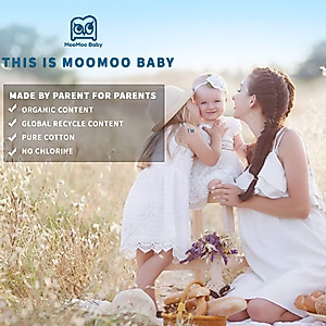 MooMoo Baby 8 Packs Potty Training Pants Cotton Absorbent Training Underwear for Toddler Baby Boy 2T