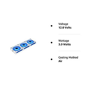 Lian Li UNI Fan SL-INF 120 RGB Infinity Mirror ARGB Fan 120mm White 3-Pack Controller