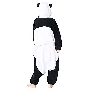 SAZAC Panda Kigurumi - Onesie Jumpsuit Halloween Costume (One Size)