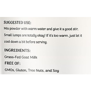 Pure Paws Goat Milk Powder for Dogs, Puppies, Cats, and Kittens - Single Ingredient Pet Supplement, Holistic Health, Sensitive Stomach, Food Topper for Picky Eaters 7.5 oz