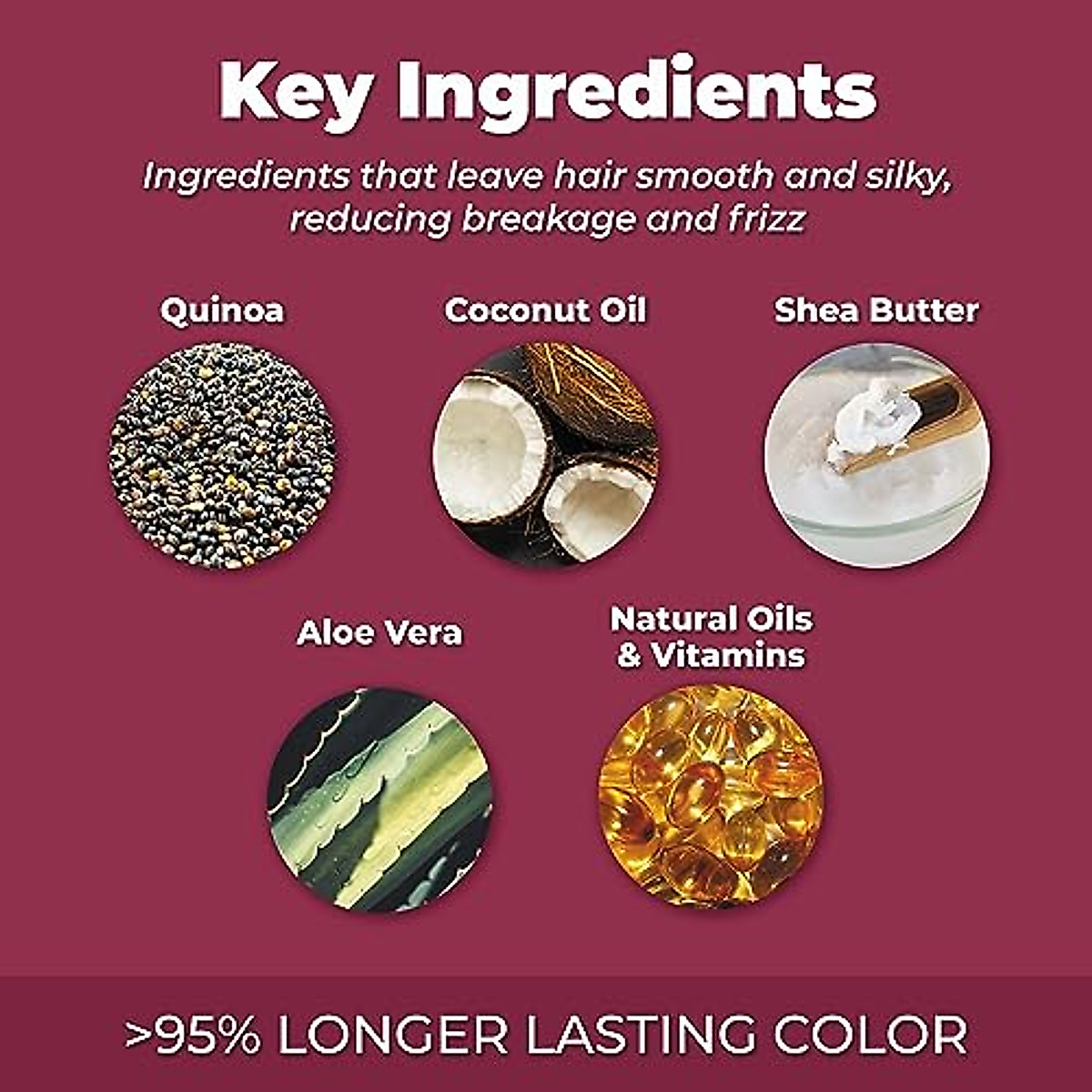 Framesi Color Lover Moisture Rich Conditioner, 16.9 fl oz, Sulfate Free Conditioner with Coconut Oil and Quinoa, Color Treated Hair