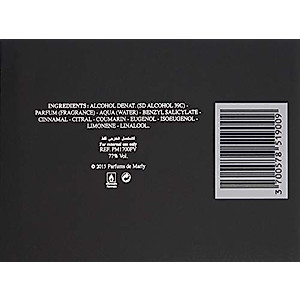 PARFUMS de MARLY - Carlisle - 4.2 Fl Oz - Eau De Parfum For Men - Top Notes Green Apple, Nutmeg, Saffron - Heart Notes Tonka Bean, Rose, Osmanthus, Davana - Base Notes Vanilla, Patchouli - 125ml