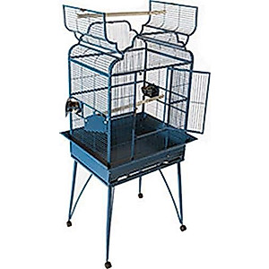 Victorian Open Top Cage Black