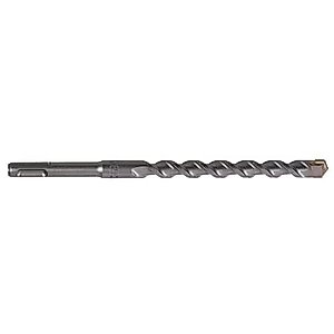 2-Cutter Hammer Drill Bit 3/4" x 12"L, SDS Plus