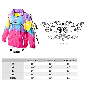 Funny Guy Mugs Like Totally 80s & 90s Retro Neon Windbreaker, Medium