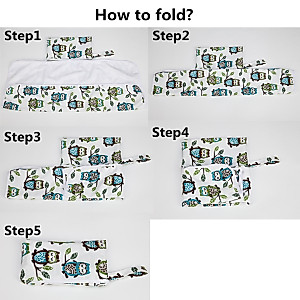 Sigzagor Baby Diaper Changing Mat Pad Portable Foldable Washable Compact Travel Nappy Waterproof Play Mat 30inx18.5in (Flamingo)