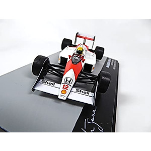 OPO 10 - Altaya 1:43 - Formula 1 - McLaren MP4 / 4# 12 Ayrton Senna Winner San Marino GP F1 1988 (689)