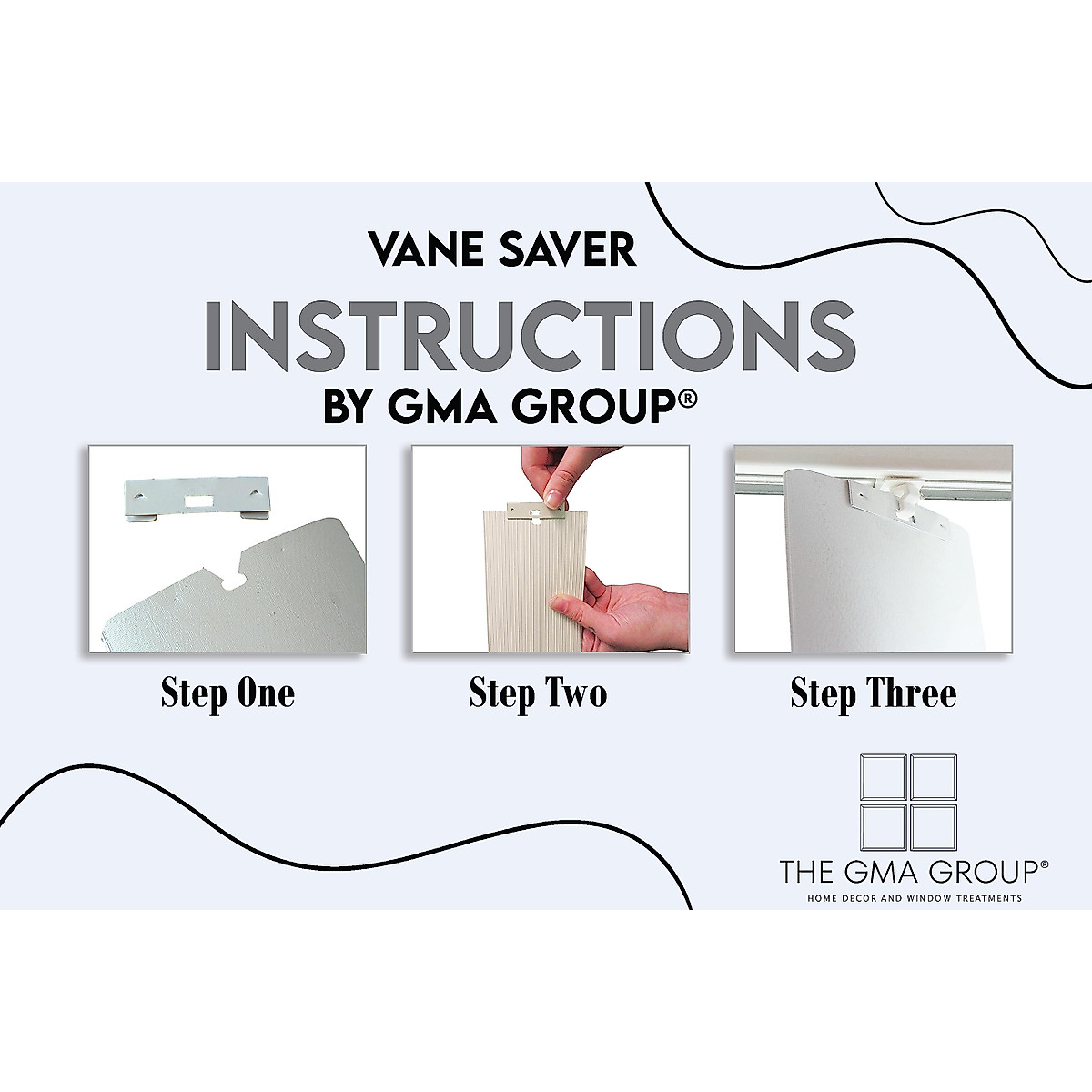 GMA Group 36 Pack Vertical Blind Vane Saver ~ Zinc Curved Repair Clips ~ Fixes Broken Holes