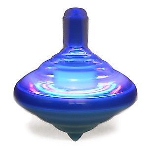 The Dreidel Company Hanukkah Musical Light-Up Dreidel Spinning Tops Set, Plays 2 Classic Hanukkah Songs, Assorted Colors (2-Pack)