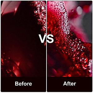 Electric Wine Aerator, Electric Wine Pourer and Wine Dispenser Pump, Multi-Smart Automatic Filter Wine Dispenser with USB Rechargeable for Travel, Home and Bar(Black)