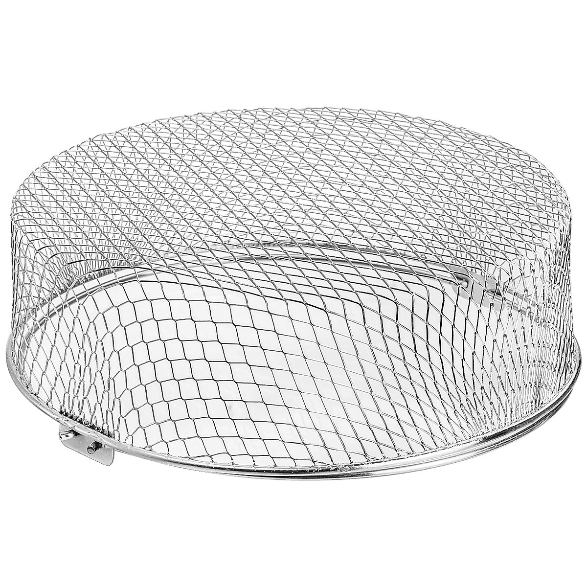 Elsjoy 2 Pack Air Fryer Basket, 8 Inch Air Fryer Replacement Accessory Mesh Basket with Handle, 18/8 Stainles Steel Steamer Basket for Air Fryer, Instant Pot, Oven, Steamer