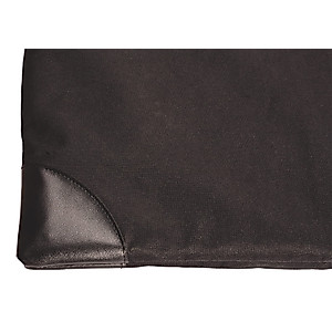 SoHo Urban Artist Art Portfolio Case Artwork Tote Bag, Heavy Duty Nylon, 2 Zippered Pockets, Handle & Shoulder Strap Lightweight Large Capacity for Drawings, Posters, 23x31 Inches Black