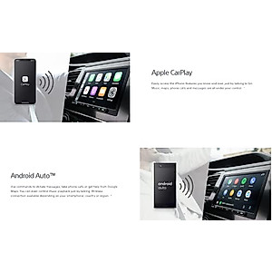 Sony XAV-AX4000 7" 2-DIN Car Stereo w/Backup Camera & SiriusXM Tuner Bundle. Wired + Wireless Android Auto, Wireless Apple CarPlay, Bluetooth, AM/FM Radio, 5 Preamp Outputs, 14-Band EQ, Maestro Ready