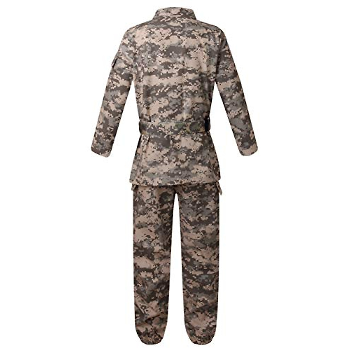 Deluxe Kid's Camo Combat soldier costume (6-8 Years）