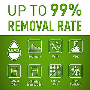 Pentair Everpure H-300 Replacement Cartridge, EV927072, For Use in Everpure H-300 Drinking Water System, 300 Gallon Capacity, 0.5 Micron