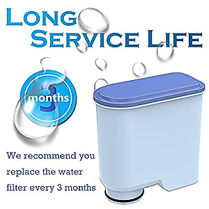 Coffee Machine Filter Compatible with Philips AquaClean, CMF009 CA6903, Clean Filter Philips for Coffee Machine Water Filter, 4 Pack