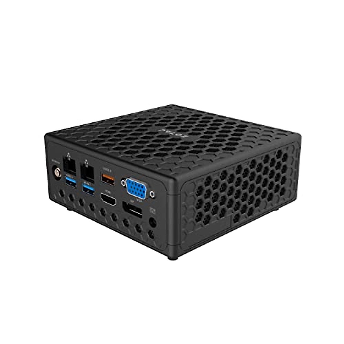 ZOTAC ZBOX CI331 Nano Fanless Silent Mini PC Intel N5100, Intel UHD Graphics, HDMI, VGA, DisplayPort, No Memory/Storage/OS Barebones System, ZBOX-CI331NANO-U, Intel N5100 Quad Core
