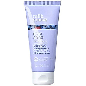 Milk_shake Silver Shine Purple Shampoo for Blonde Hair - Blonde Toner for Brassy Hair 100% SLES-Free
