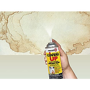 Zinnser 03688 Covers Up Stain Sealing Ceiling Paint, White