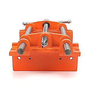 Pony Jorgensen 27091 Medium Duty Woodworker's Vise, Orange, Grey, 9-Inch By 7-Inch