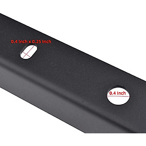 EWONICE Bed Frame Footboard Extension Brackets Set Attachment Kit, Bolt-on Footboard Extension Brackets Fit for Full, Queen, Twin or King Size Beds