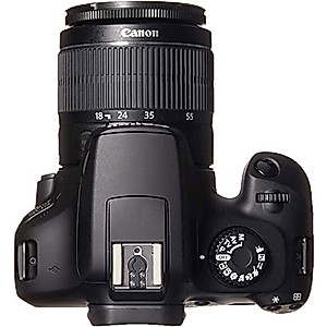 Camera Bundle for Canon EOS 4000D / Rebel T100 DSLR Camera with EF-S 18-55mm f/3.5-5.6 III Lens and Accessories Kit (64GB, Hand Grip Tripod, Flash, and More) (Renewed)