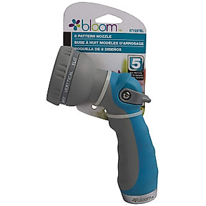 Bloom Garden 71087BL 8-Pattern Watering Nozzle, Assorted Colors