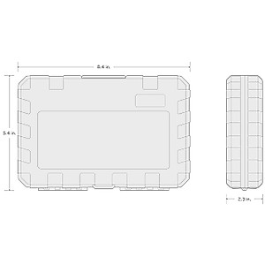 TEKTON 1/2 Inch Drive Thin Wall Impact Flip Socket Set (6-Piece) | SIF92400
