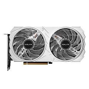 GALAX GeForce RTX™ 4060 Ti EX White 1-Click OC, Xtreme Tuner App Control, 8GB, GDDR6, 128-bit, DP*3/HDMI 2.1/DLSS 3/Gaming Graphics Card