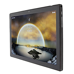 10.1 Inch Tablet for Android 12, 3G Phone Call Tablet with Octa Core CPU, 6GB RAM 256GB ROM, 2.4G 5G WiFi, 8+16MP Camera Gaming Tablet PC (Black)