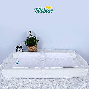 Changing Pad Liner - 5 Pack (Improved Thickness), Superior Bamboo Terry Surface, Waterproof & Absorbent Diaper Changing pad Liners