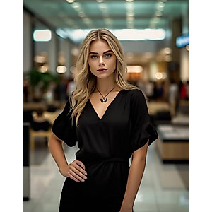 Distance Bat Necklace for Women, White Opal April Birthstone Necklace, 925 Sterling Silver Pendant Christmas Birthday Jewelry Gifts for Women/Wife/Mom/Girlfriend