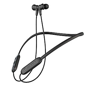JLab JBuds Band Wireless Earbud Neckband Headset | Black | IP66 Sweatproof | Bluetooth 5 Connection | Built-in Microphone for Phone Calls | 3 EQ Sound Settings Signature, Balanced, Bass Boost