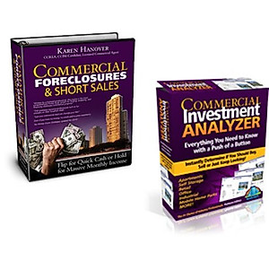 Commercial Analyzer Software & Commercial Foreclosures & Short Sales Course - BUNDLE (2 ITEMS)