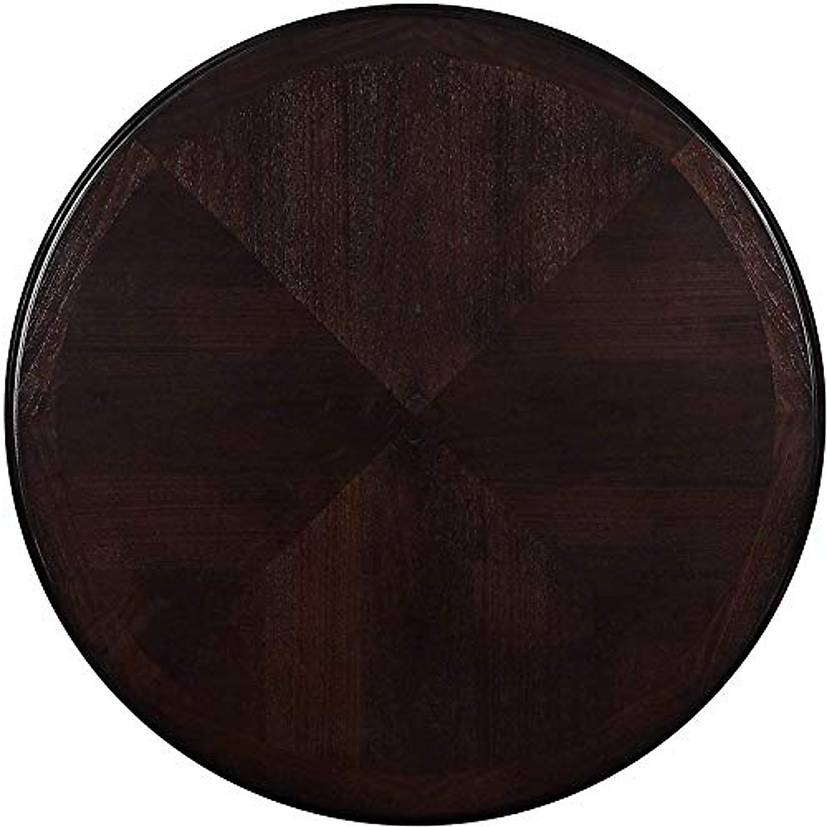 New Classic Furniture Gia 5-Piece Round Dining Set with 1 Dining Table and 4 Chairs, 47-Inch, Ebony