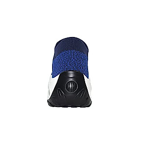 Ad Tec Women's Slip On Sock Sneakers Mesh Upper Walking Shoes | Breathable & Comfortable Air Cushion Casual Wedge Platform Loafers Royal